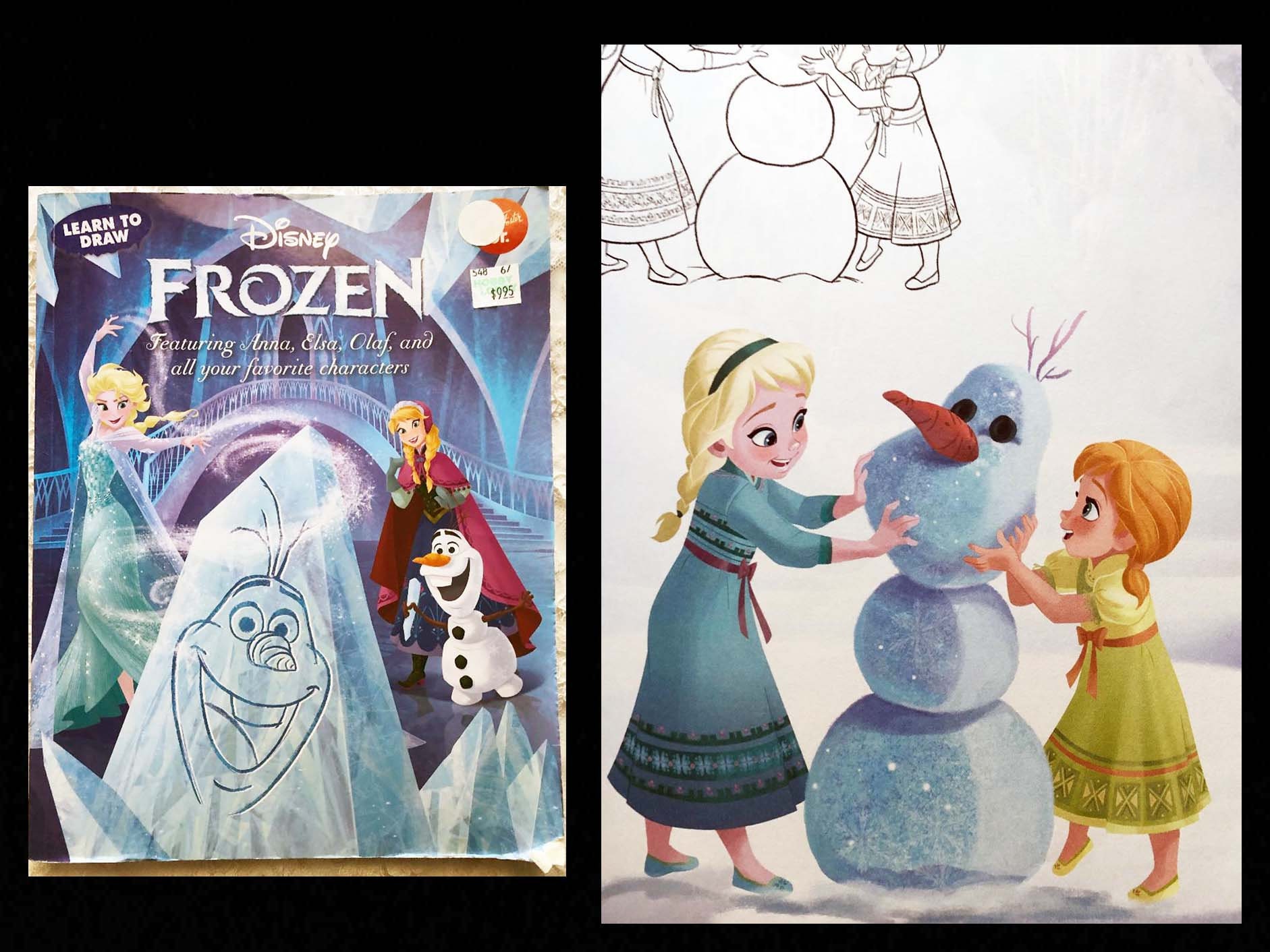 Frozen Characters To Draw