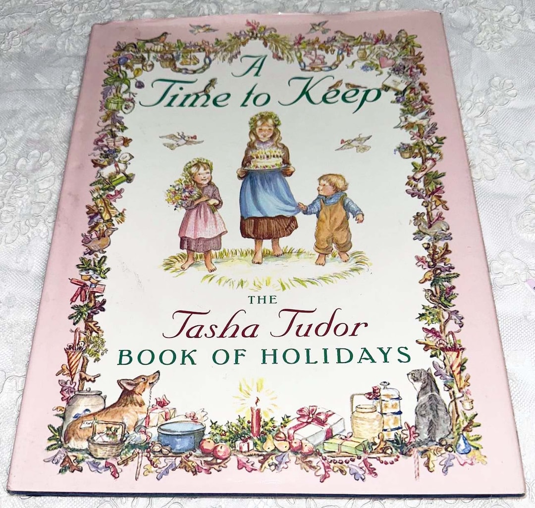 1996 TASHA TUDOR Book of HOLIDAYS Vintage Hardbound A Time to Keep ...