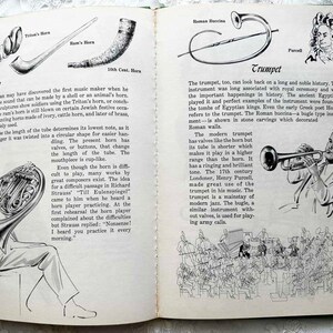 1957 MAXTON MUSIC ORCHESTRA Children's Hardbound Vintage Book Violin ...