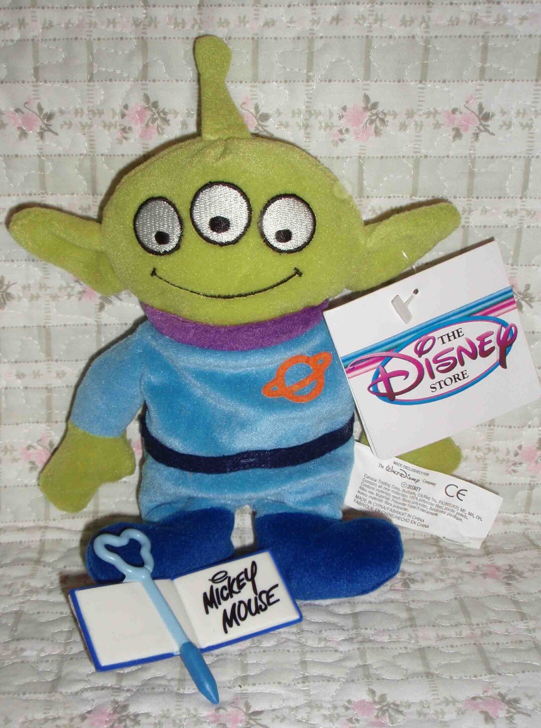ALIEN TOY STORY Vintage Disney Store Tagged Bean Bag Adult Owned and ...