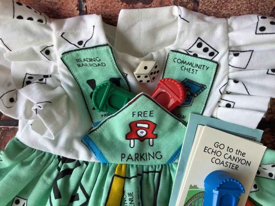 MONOPOLY GAME DRESS for 18 American Girl Doll and Like | Etsy