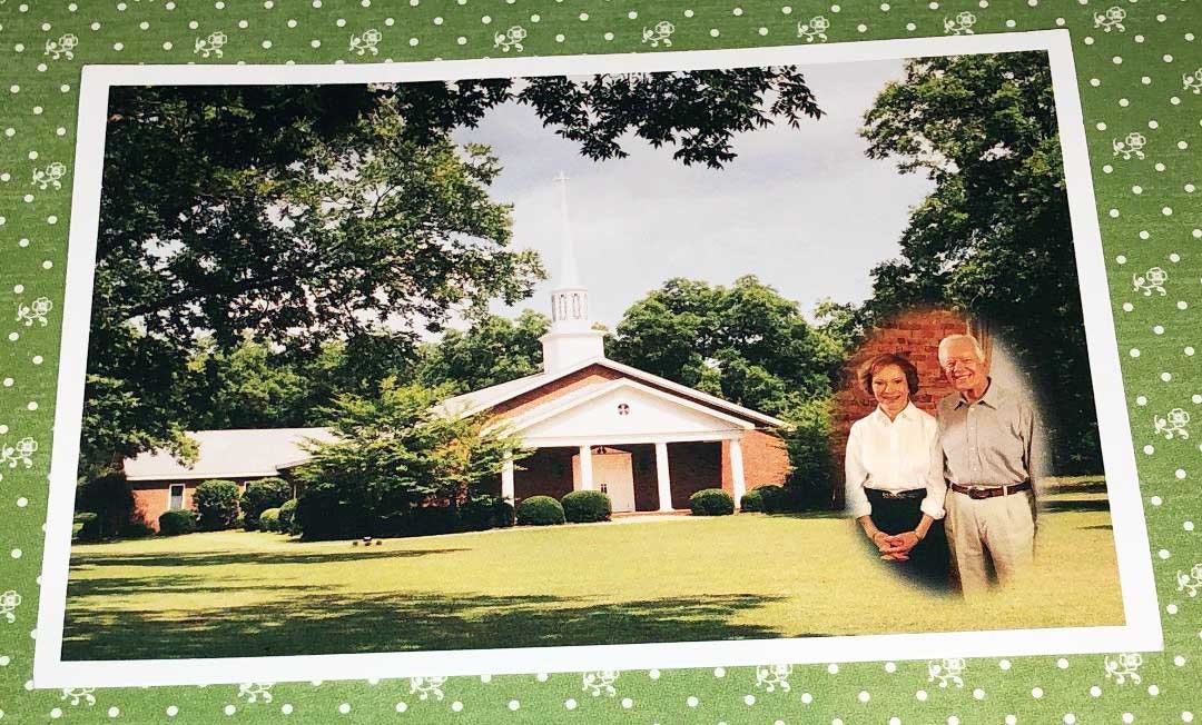 Vintage JIMMY CARTER Former PRESIDENT Historical Post Card Maranatha ...