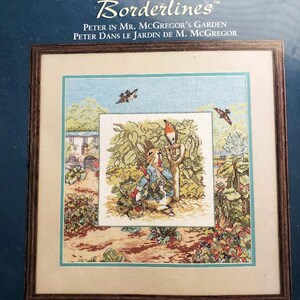 Vintage BEATRIX POTTER Peter Rabbit Mr MCGREGOR'S Garden Needle ...