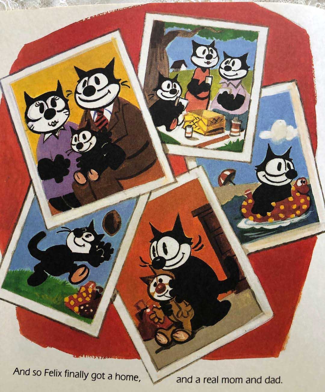 VINTAGE FELIX the CAT Jan Carr Softbound Childrens Book Scholastic From ...