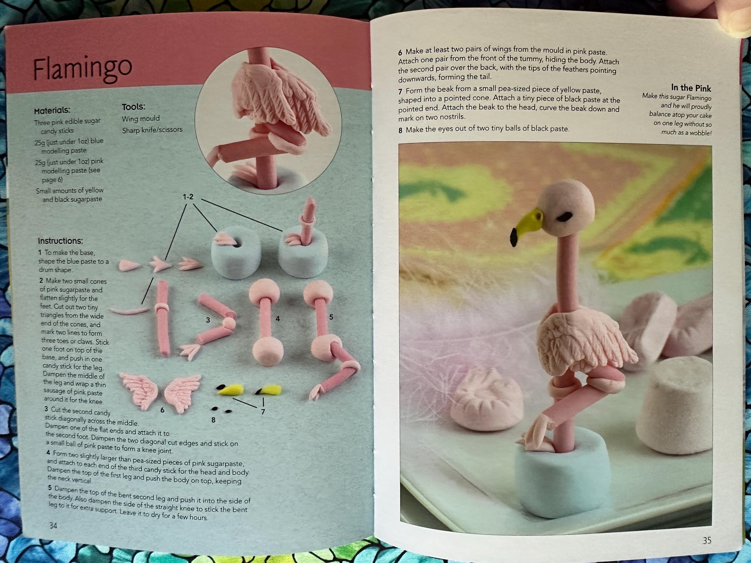 20 CAKE SUGAR BIRDS Book by Frances Mcnaughton - Search Press - Peacock ...
