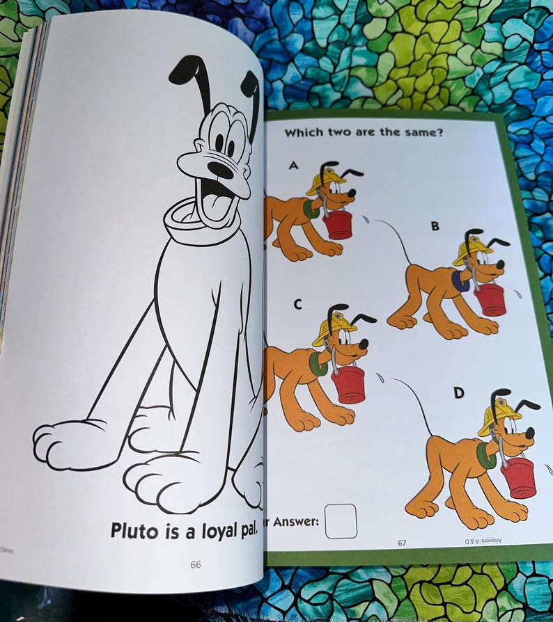 HUMONGOUS DISNEY MICKEY Mouse and Minnie With Friends Coloring ...