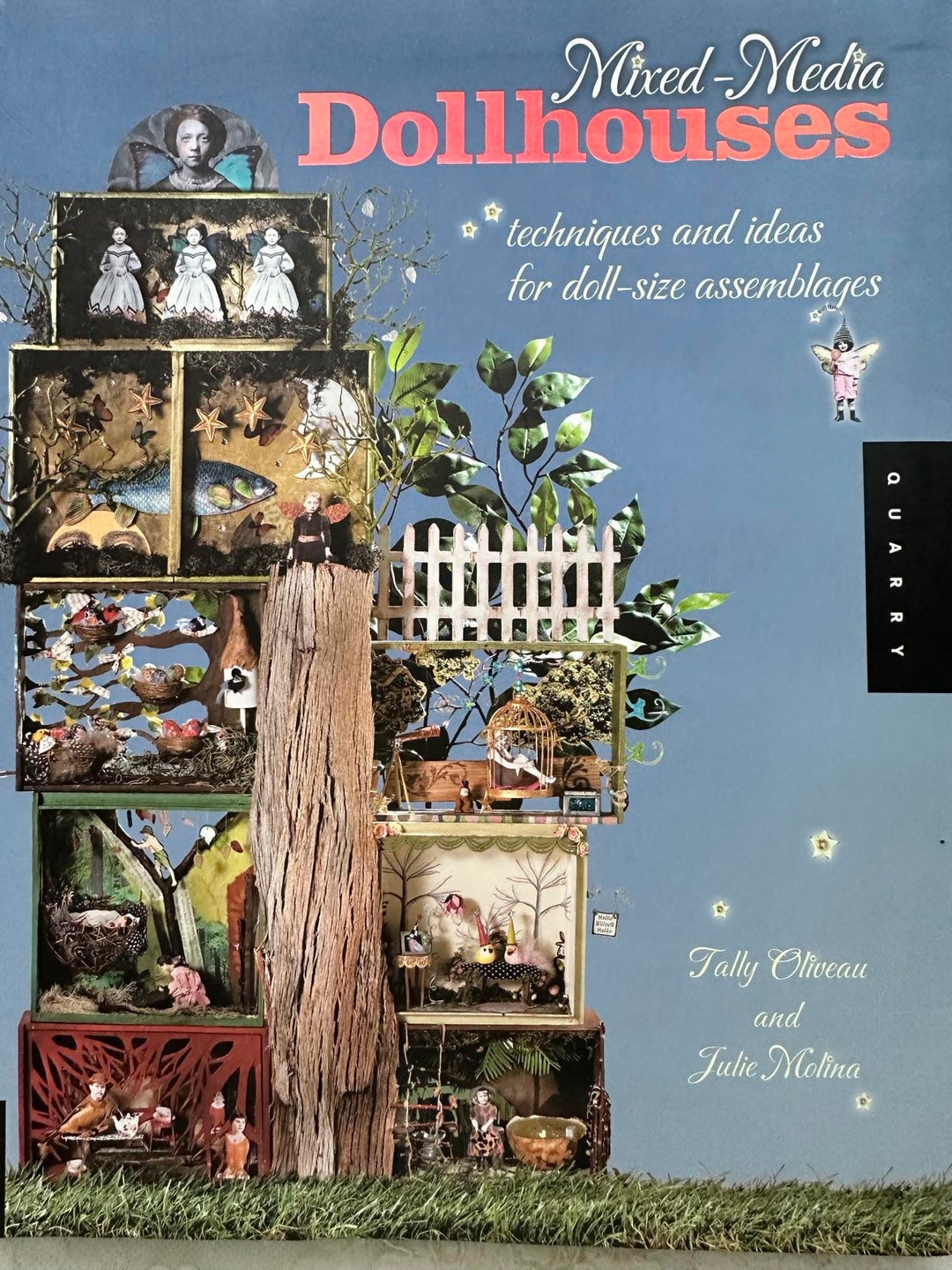 MIXED MEDIA DOLLHOUSES Techniques & Ideas for Doll Size Assemblages ...