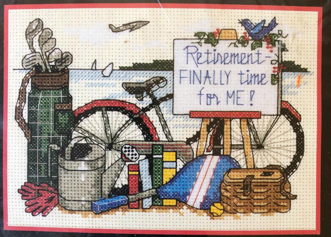 2000 RETIREMENT DIMENSIONS COUNTED Cross Stitch Kit 7 X - Etsy
