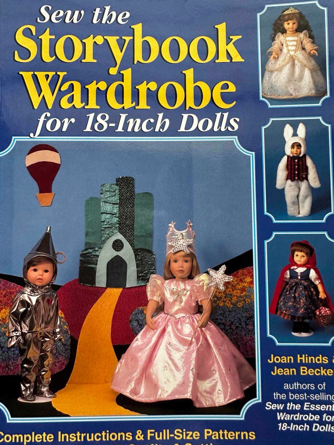 STORYBOOK WARDROBBE 18 Inch Doll Sewing Book N.O. PATTERNS However ...