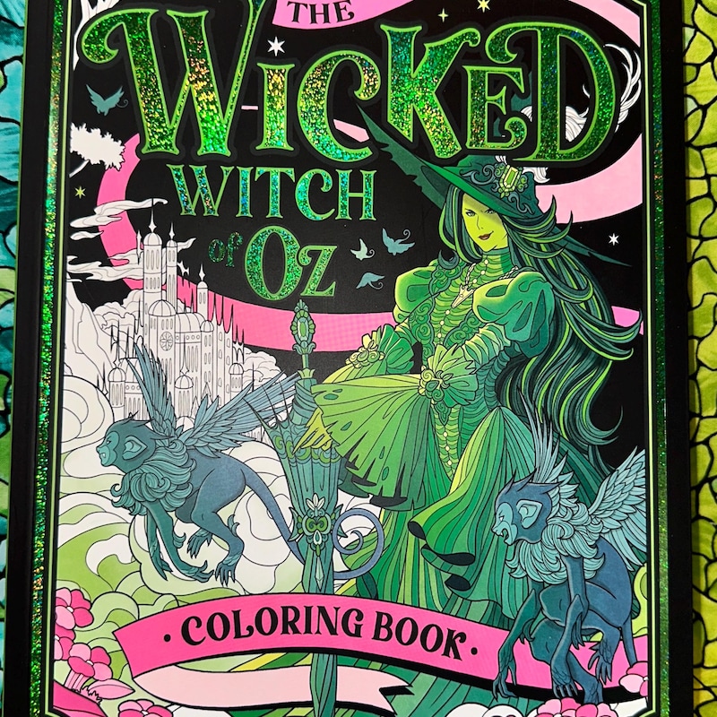 Wicked for Good Colouring - Etsy