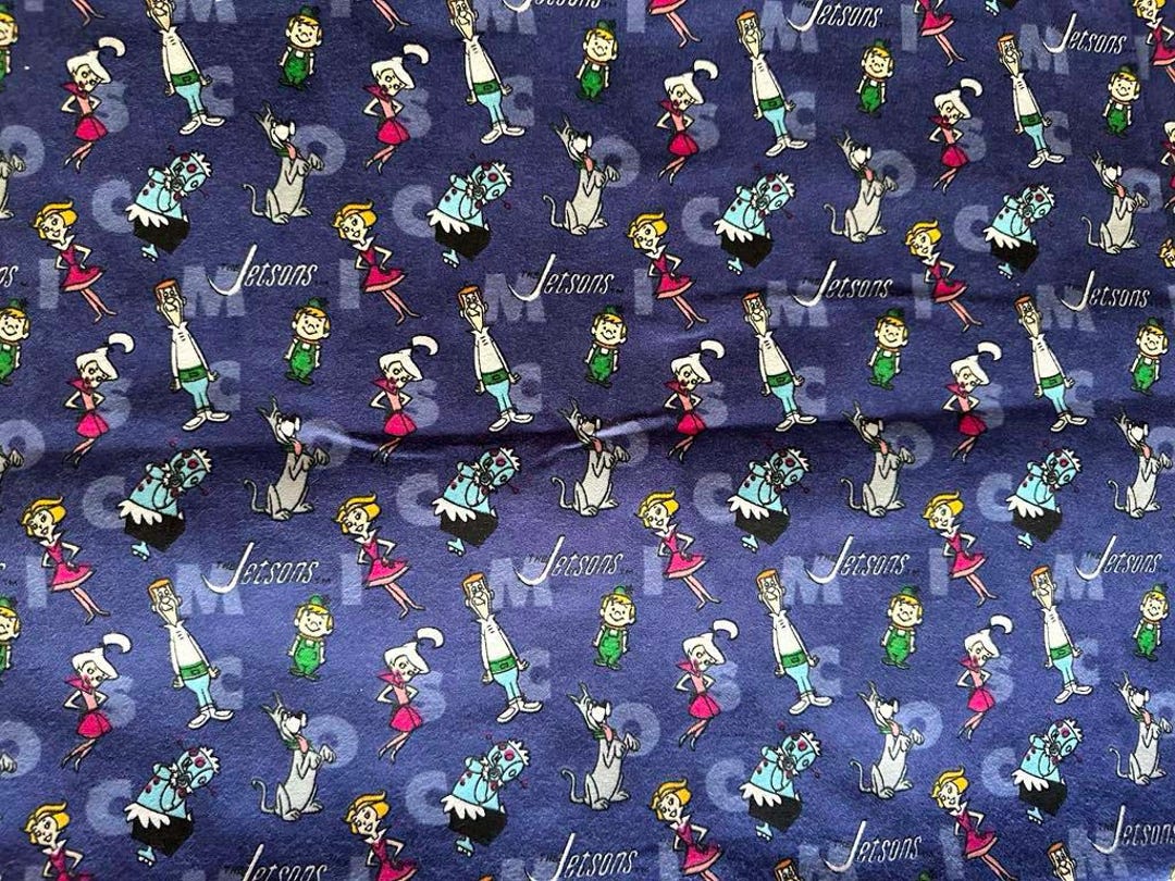 HANNA BARBERA JETSONS Camelot F.L.A.N.N.E.L. by the Yard George, Jane ...