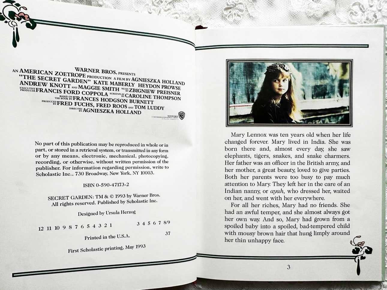 The Secret Garden Book Scholastic