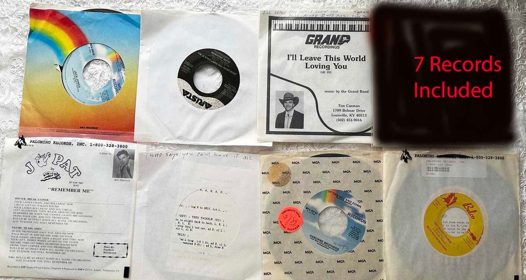 PROFESSIONAL SQUARE & ROUND Dance Records 7" Diameter for Callers ...