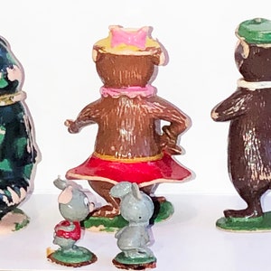 Vintage LARGER MARX TINYKINS Large Scale Rare Sized Figures Plastic ...