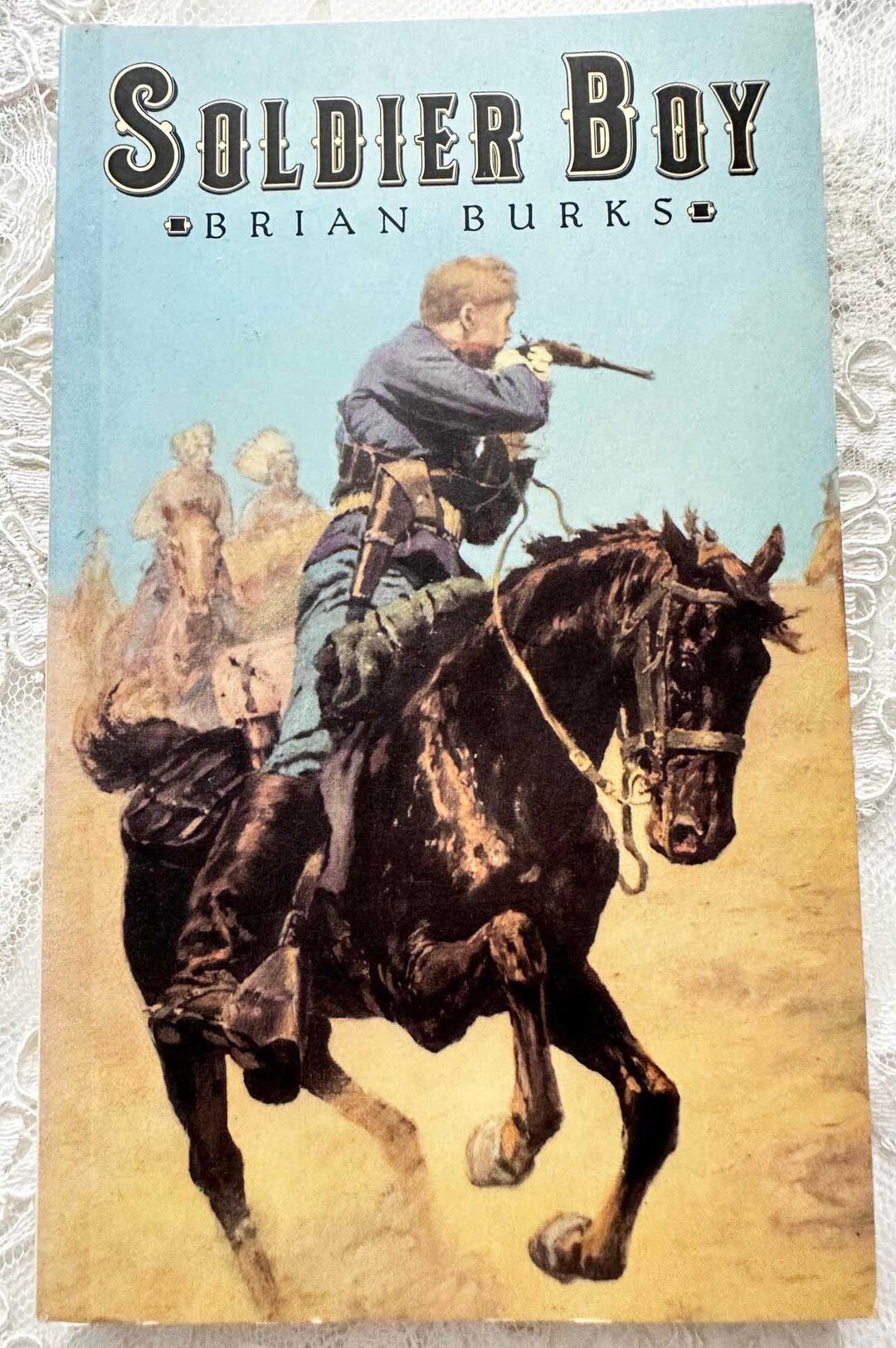1997 First Edition SOLDIER BOY by BRIAN Burks Paperback Book Harcourt ...