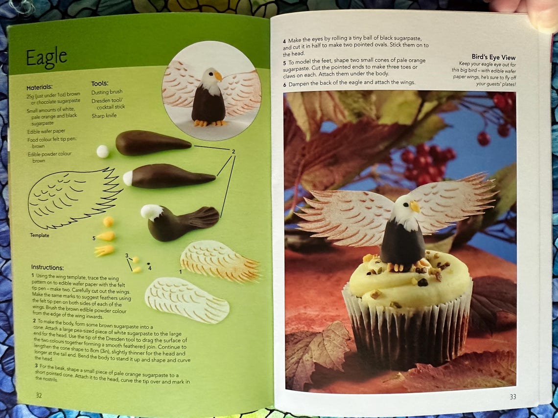 20 CAKE SUGAR BIRDS Book by Frances Mcnaughton - Search Press - Peacock ...
