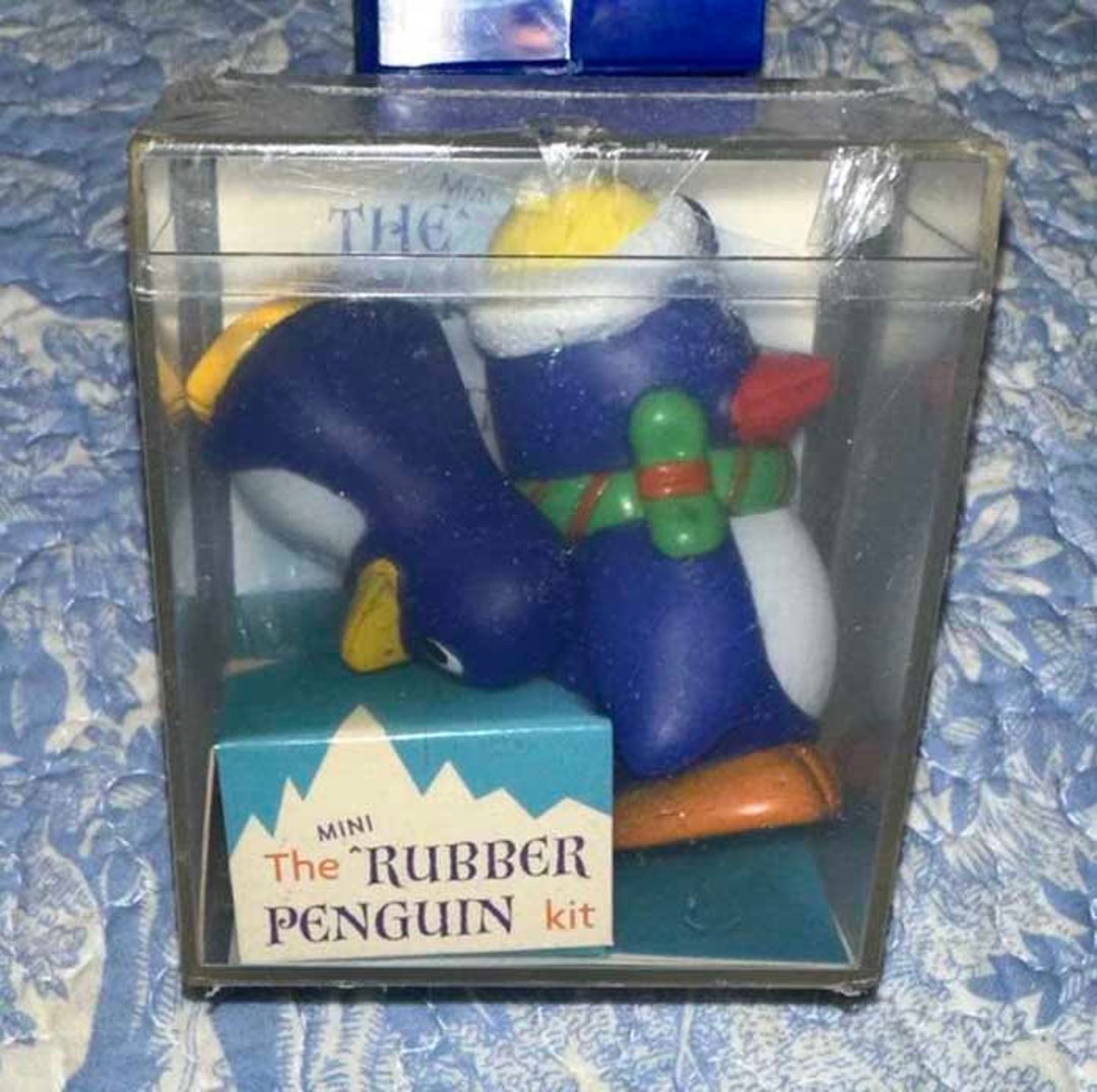 BOXED RUBBER PENGUINS Mega Mini Kits From Years Ago Never Opened Plus ...