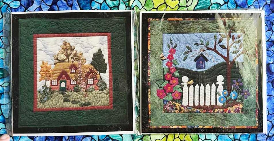 2 PIECEMAKERS QUILTING PATTERNS Original Patterns Picket Fence and Oak ...
