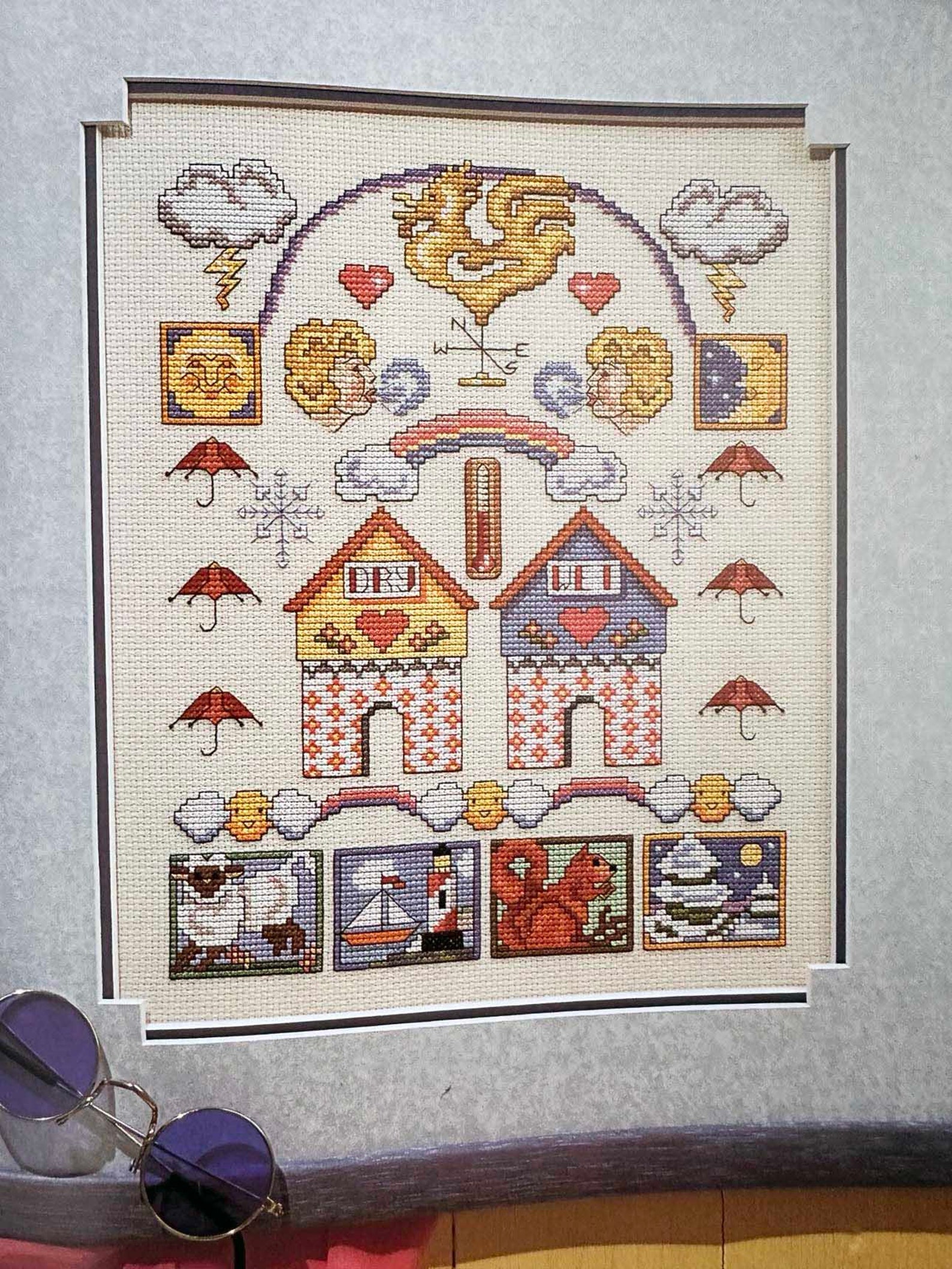 Sue Cook WIZARD VICTORIAN HOUSES Tons of Color Cross Stitch Designs ...