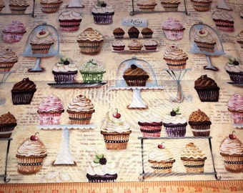 Baking Theme Fabric - Etsy