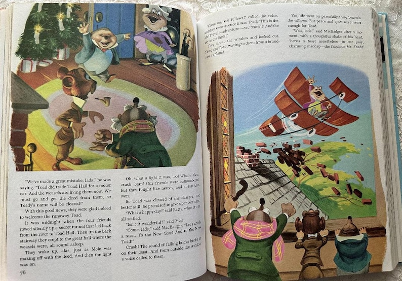 1962 WALT DISNEY STORYLAND Thick Hardbound Book in Great - Etsy