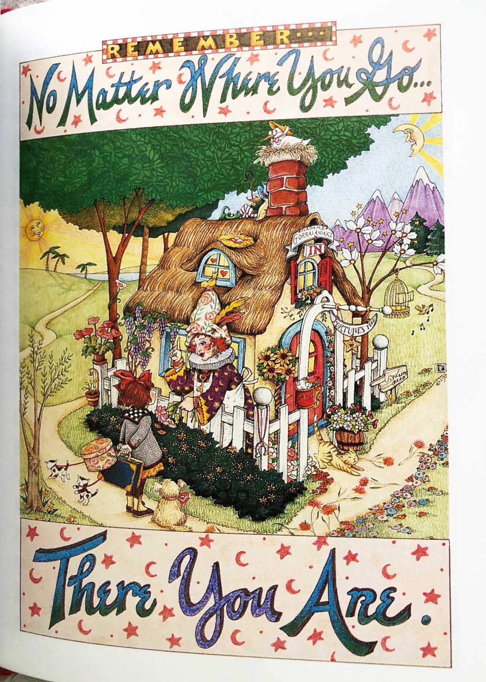 4 MARY ENGELBREIT Books FREE Photograph Book Marker This Woman Deserves ...