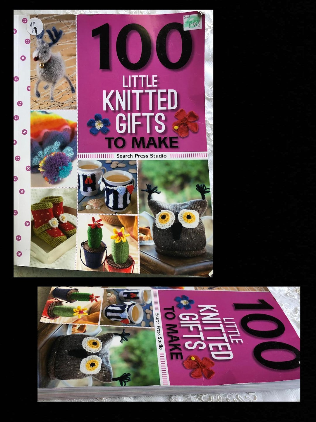 HUMONGOUS KNITTING Book 100 LITTLE Knitted Gifts to Make Search Press ...