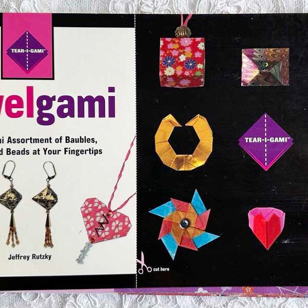 Origami Jewelry - Etsy