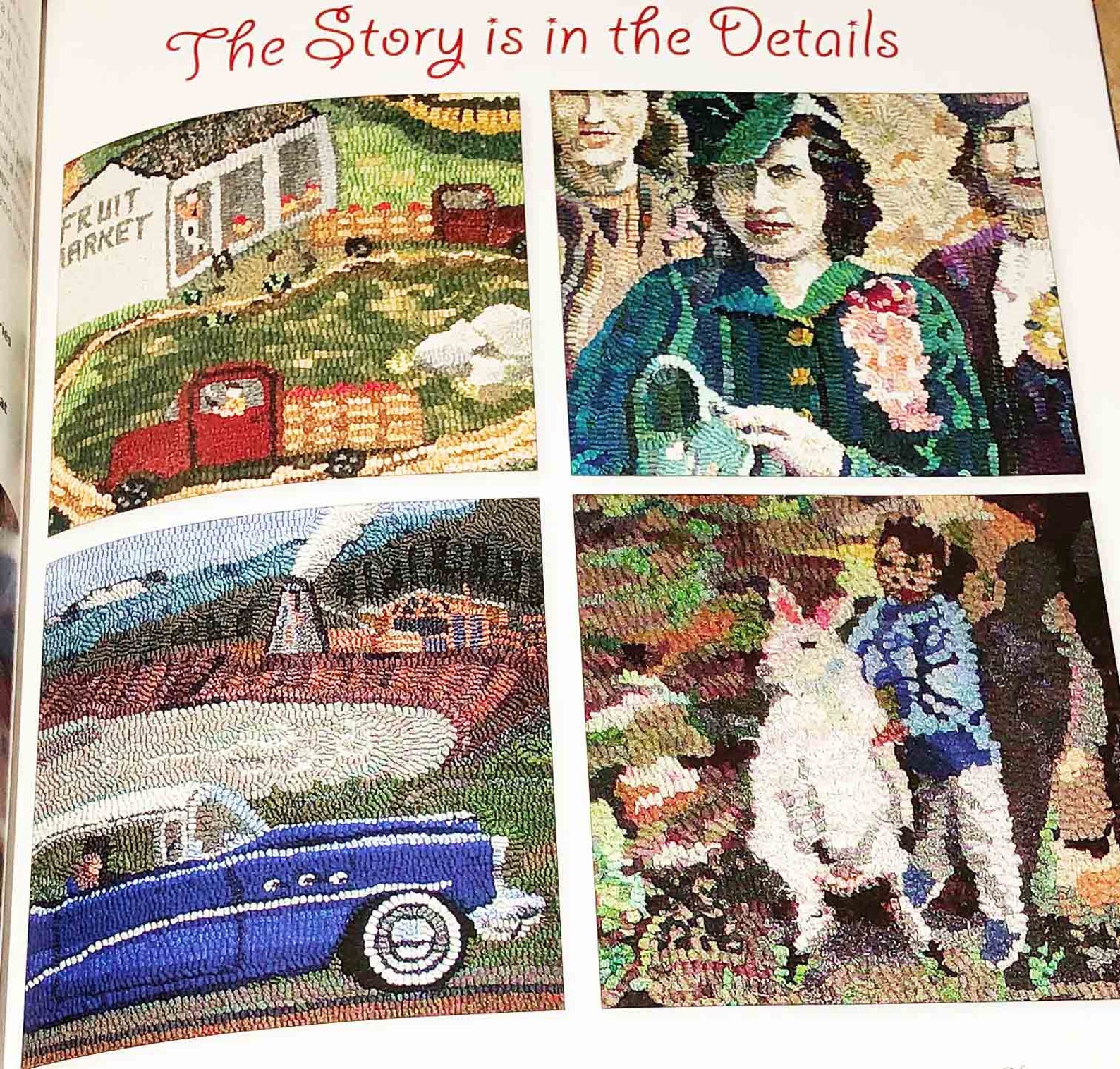 STORY RUGS and Their STORYTELLERS Thick Book Rug Hooking P - Etsy