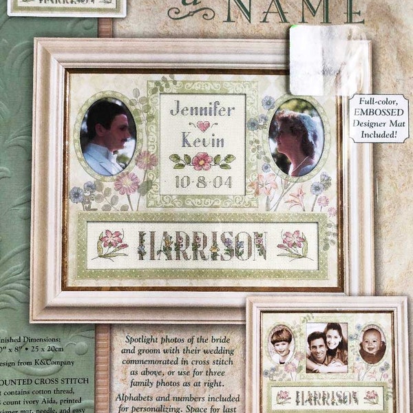 Wedding Name Frame - Etsy