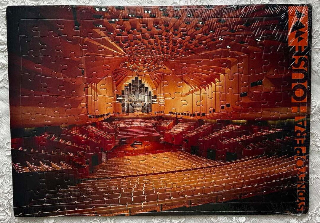 SYDNEY OPERA HOUSE 140 Piece Jigsaw Puzzle Concert Hall Sealed - Etsy