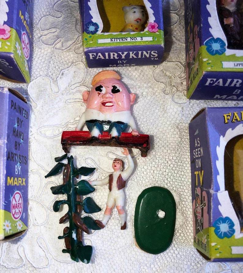 Five 5 BOXED MARX FAIRYKINS Vintage Plus Extra Loose Figures - Etsy