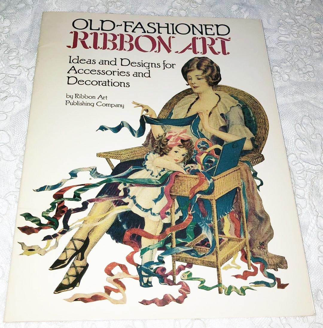 OLD FASHIONED RIBBON Art by Ribbon Art Publishing Company From - Etsy