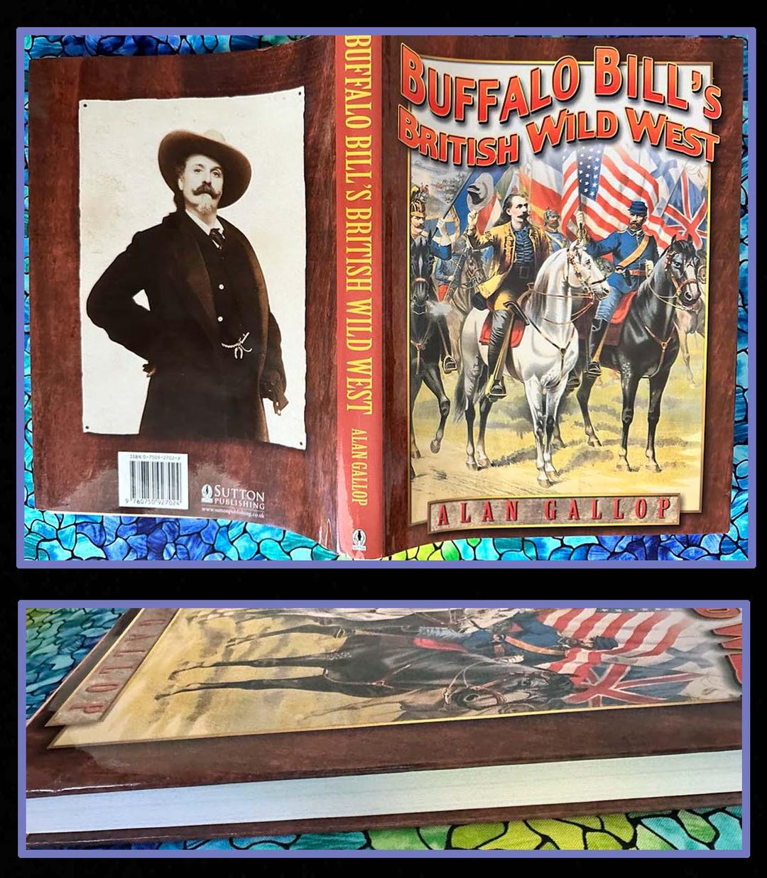 BUFFALO BILL'S BRITISH Wild West Thick Hardbound Book With Paper Jacket ...