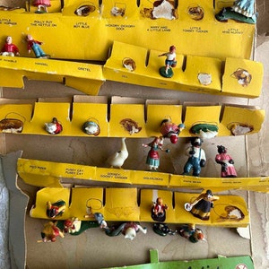 MARX FAIRYKINS BOXED Set 24 Vintage Please Read Description Very Old ...