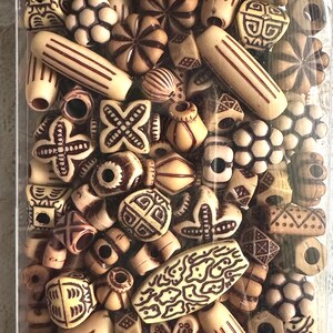 OLD WORLD ACRYLIC Bead Mix by Bead Design Company 6 Ounces Discontinued ...