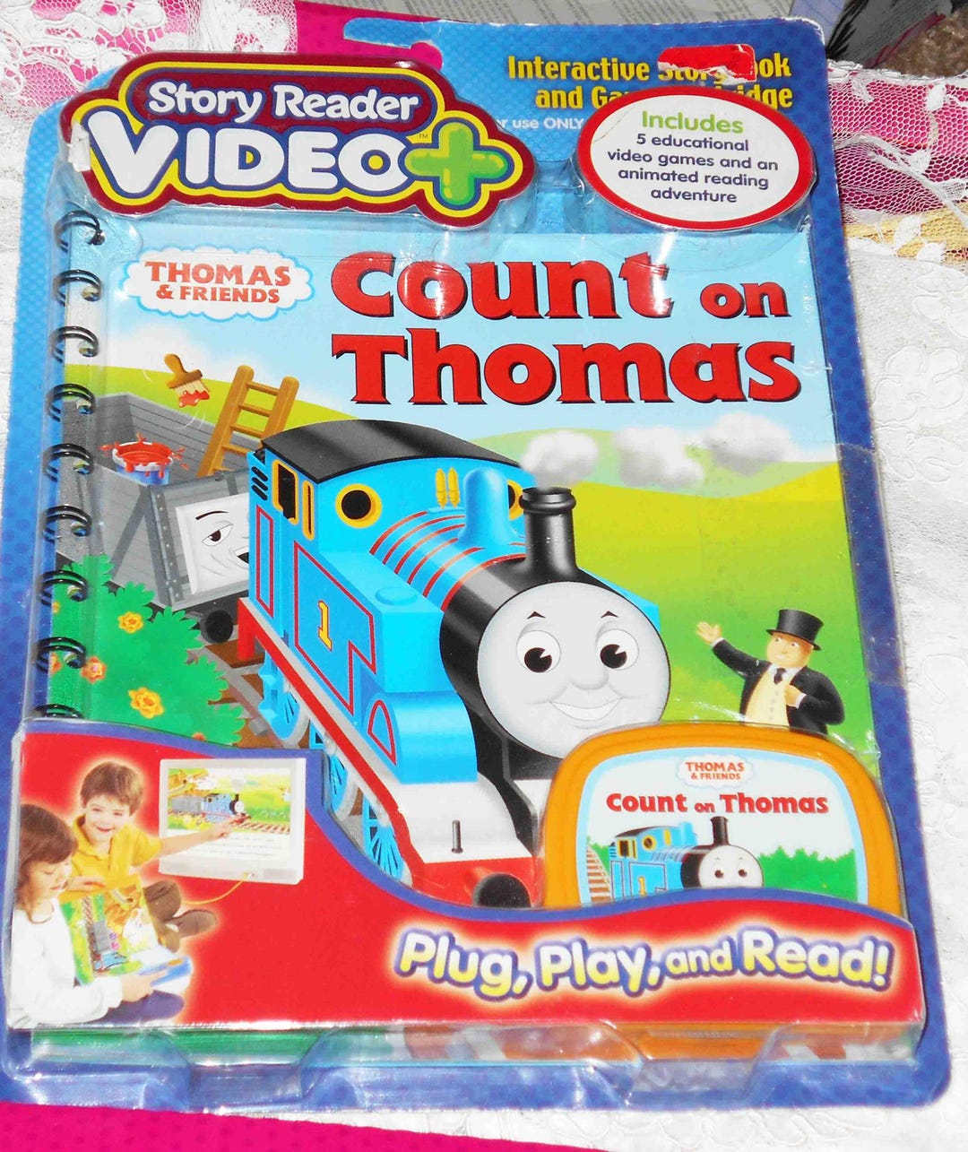 THOMAS & FRIENDS Interactive Story Reader Video CARTRIDGE Factory ...