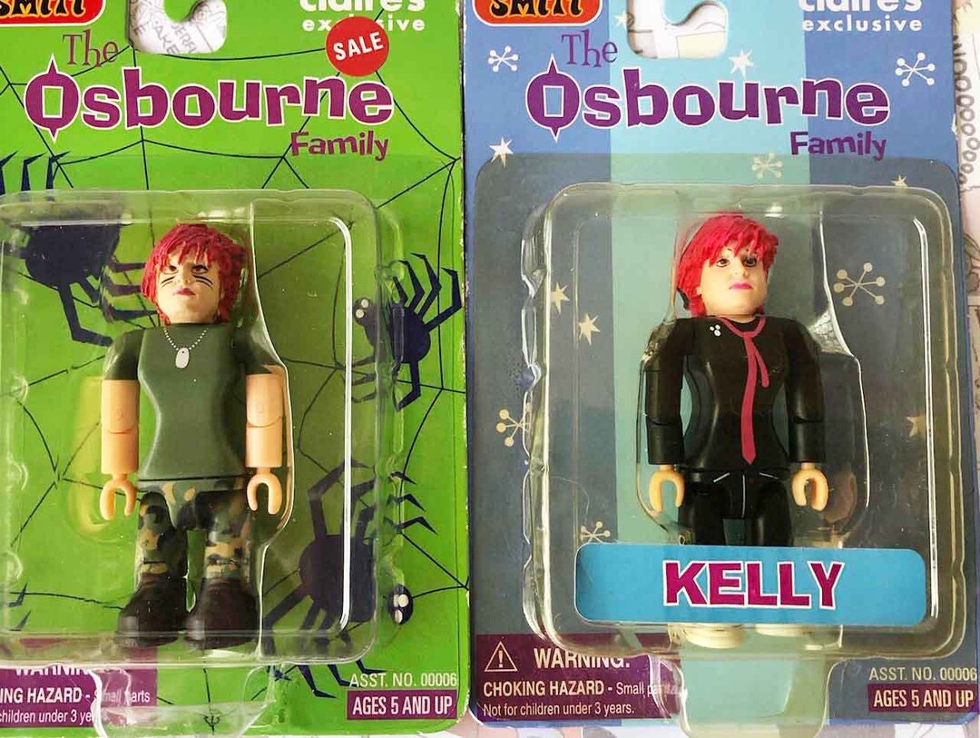 VINTAGE New in Packages From 2002 KELLY OSBOURNE Halloween & Christmas ...