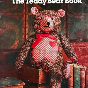 VINTAGE TEDDY BEAR Handcrafts Softbound Book Full Size Patterns Full ...