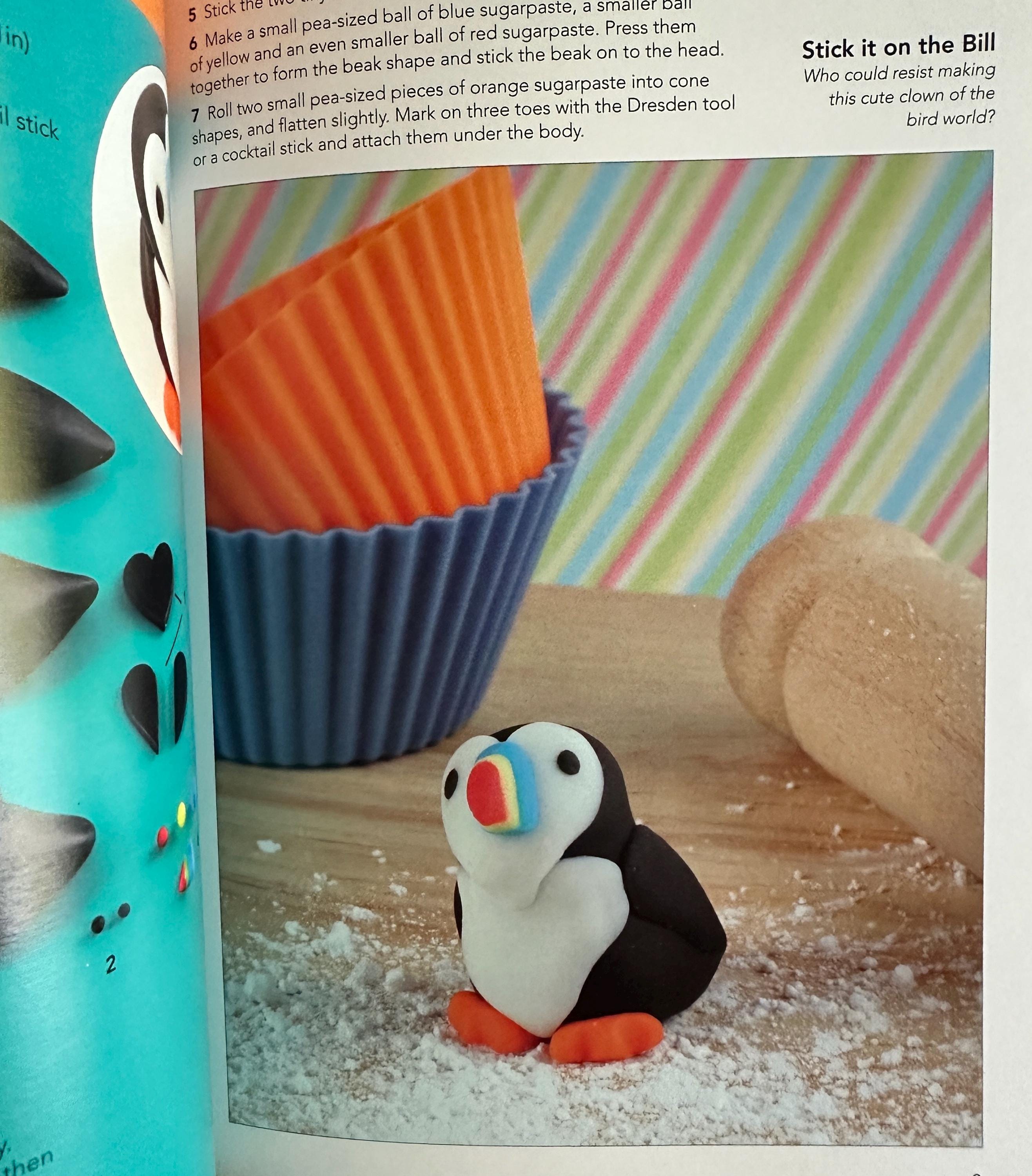 20 CAKE SUGAR BIRDS Book by Frances Mcnaughton - Search Press - Peacock ...
