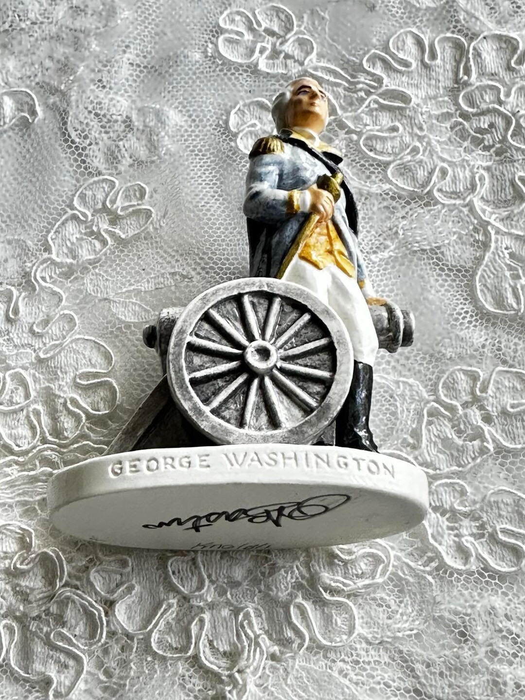 SEBASTIAN GEORGE WASHINGTON Miniature Prescott W. Baston Copyright 1947 ...