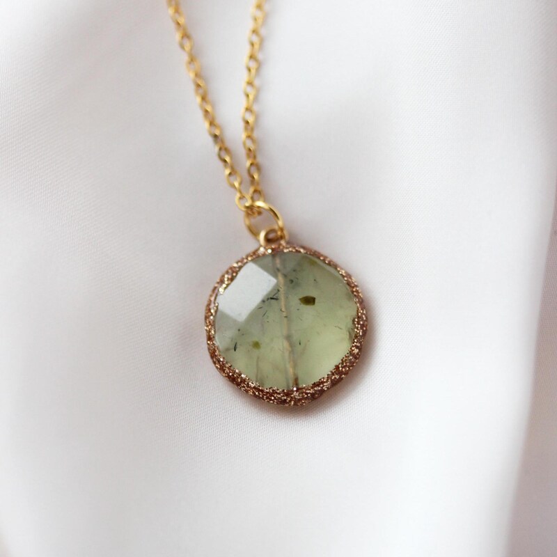 Small Stone Necklace - Etsy