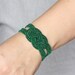 Green Rope Bracelet Green Knot Bracelet Sailor Knot Bracelet Rope ...