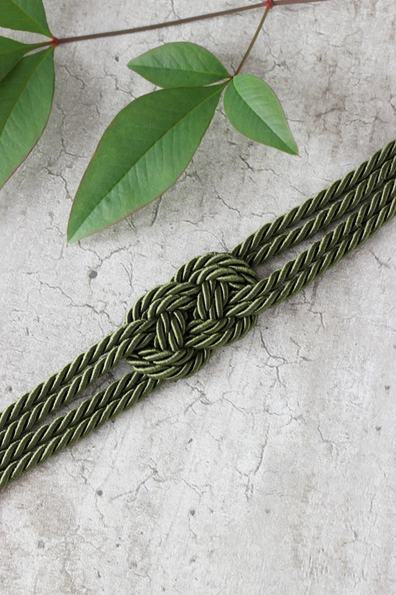 Forest Green Bracelet Rope Knot Bracelet Green Rope Bracelet - Etsy