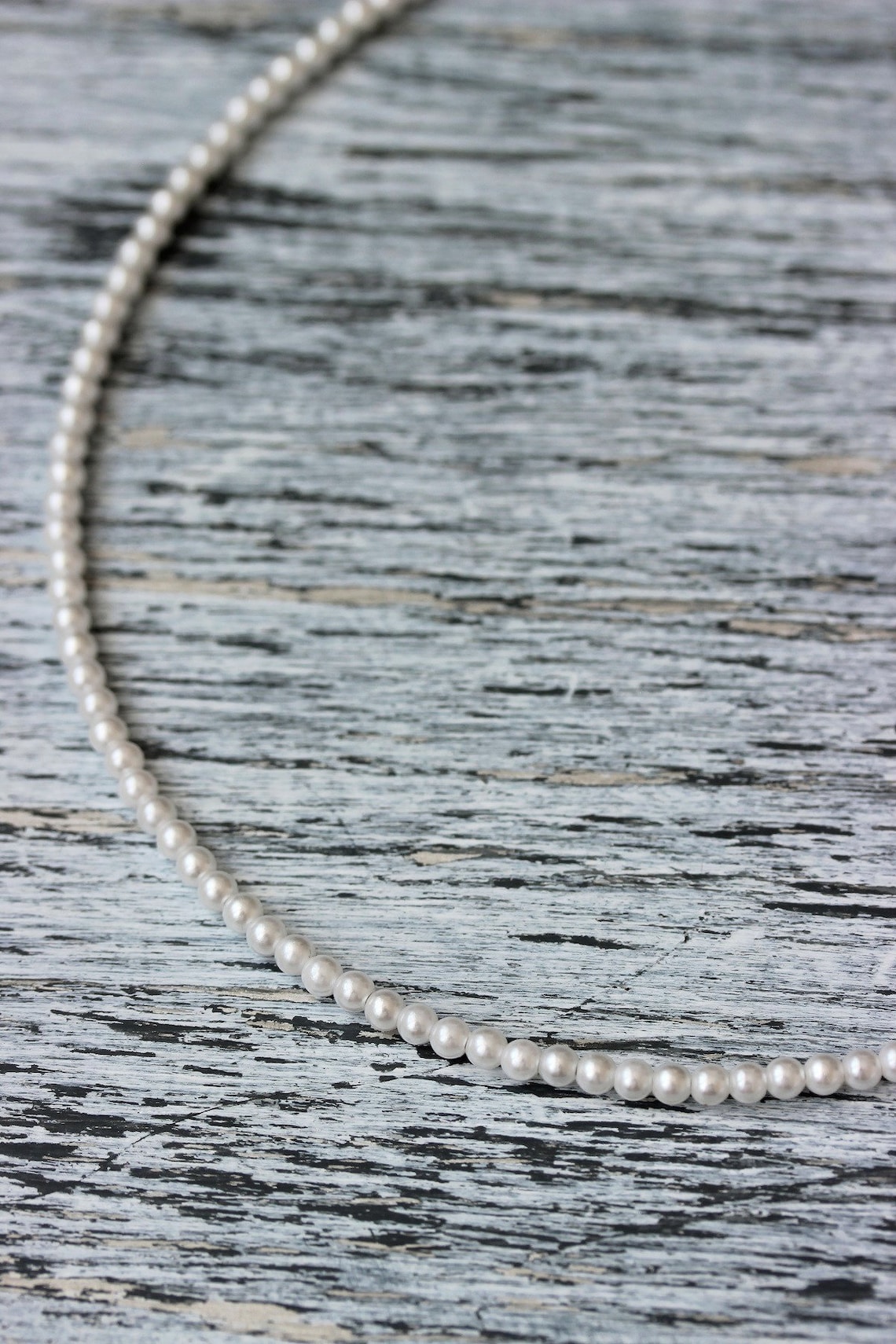 Dainty White Small Pearl Choker Necklace Tiny Pearls Necklace - Etsy