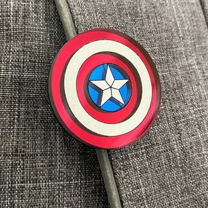 Captain America Shield Pin - Etsy