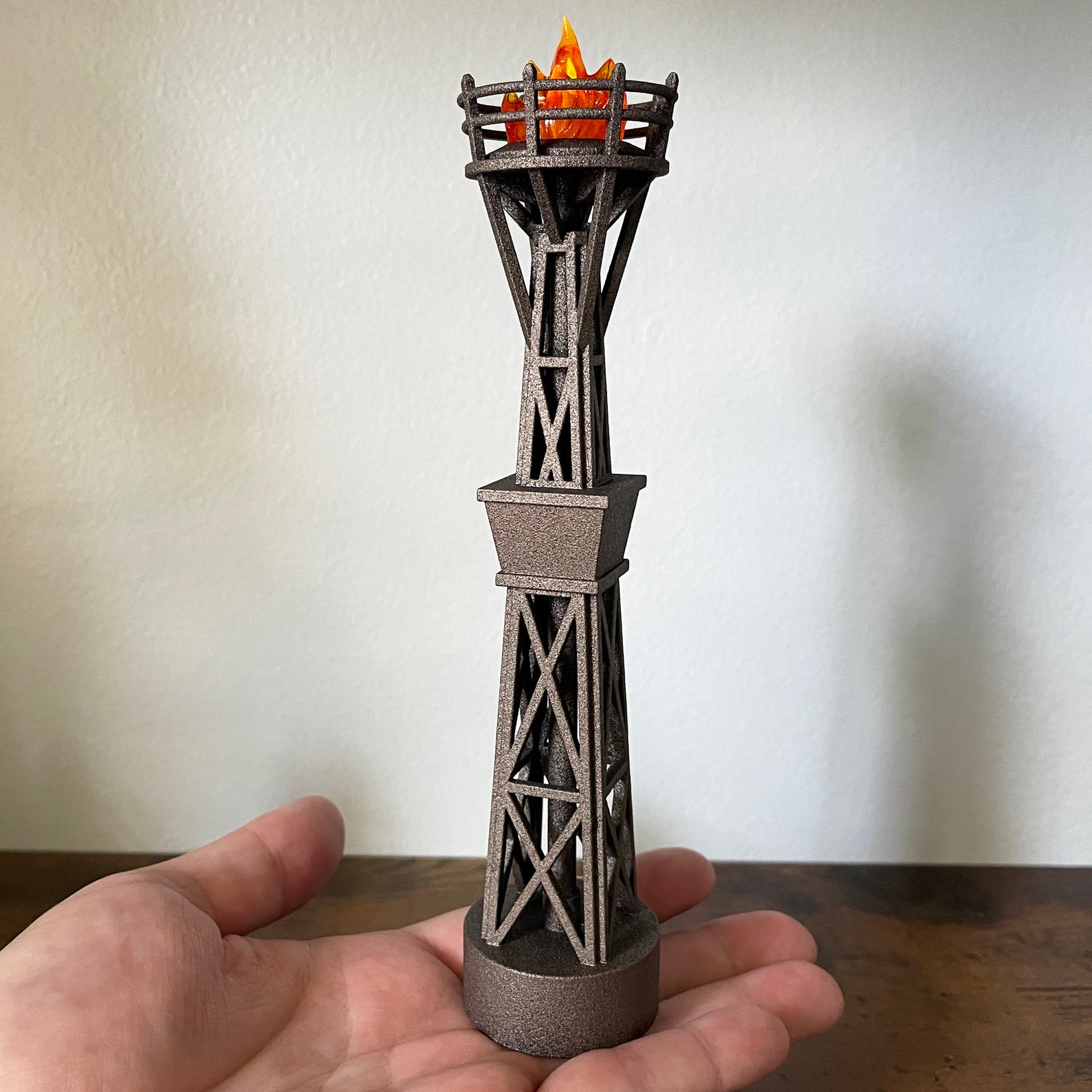 Mini Epcot Torch Ornament - Lights Up - Etsy