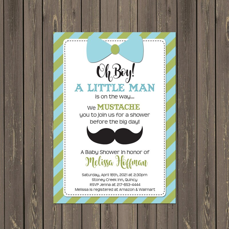 Man Baby Shower - Etsy