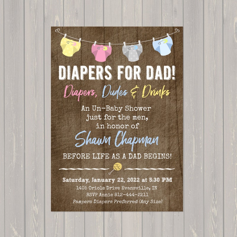 Dad Baby Shower - Etsy