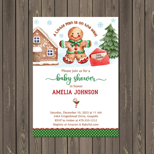 Man Baby Shower - Etsy